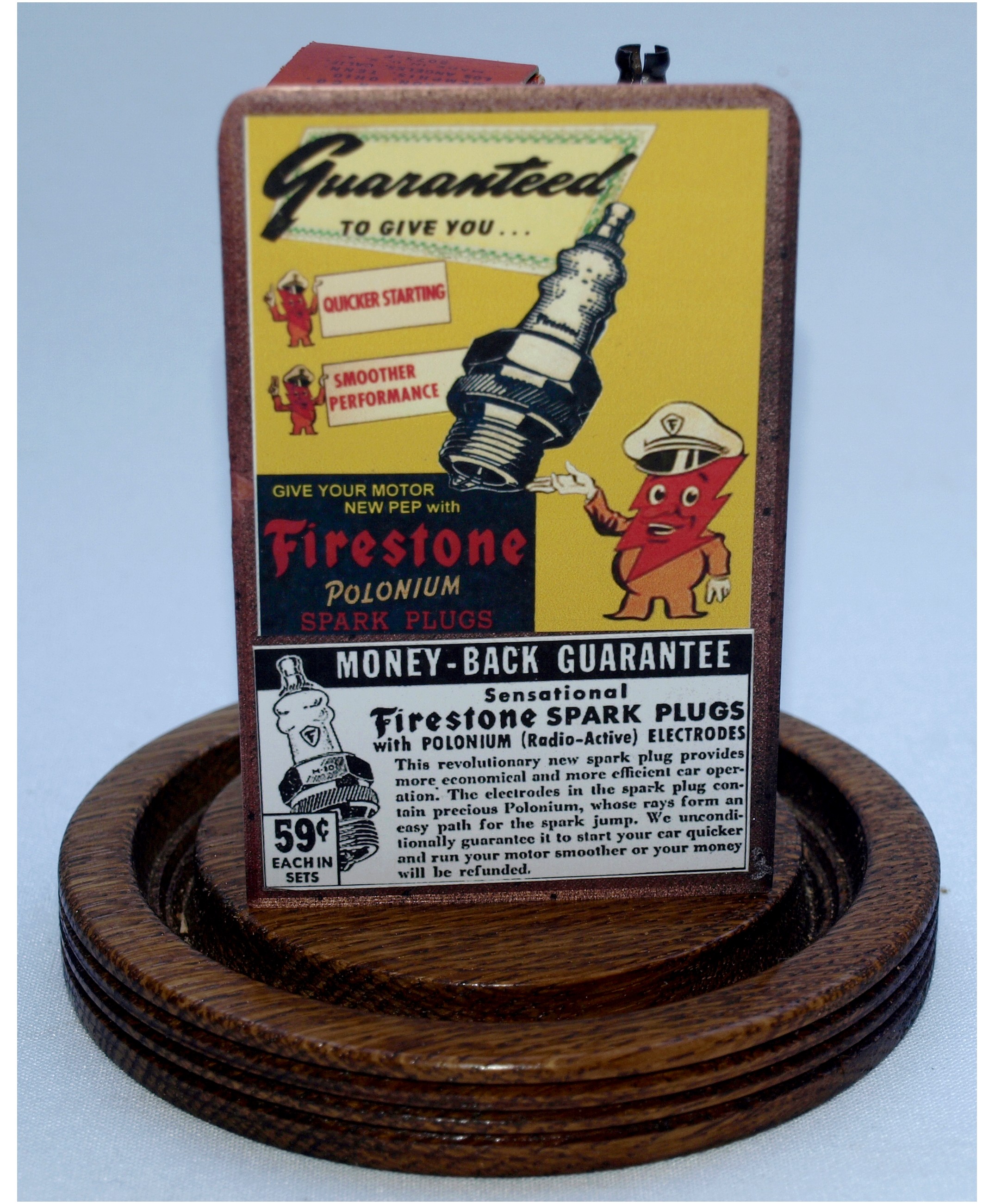 Firestone Polonium Spark Plug |anythingradioactive